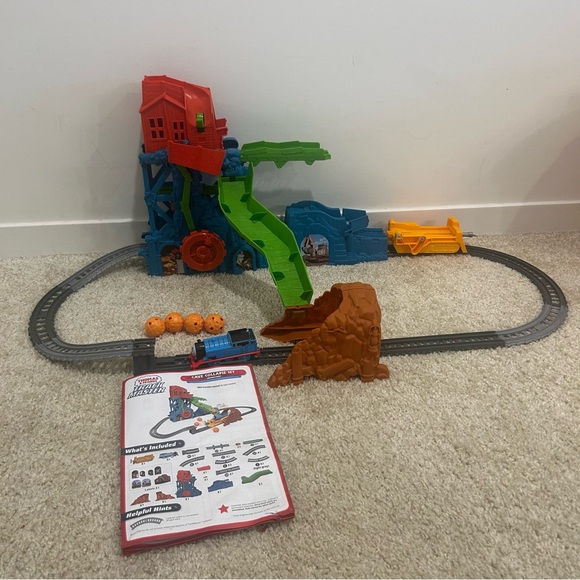 track master | Toys | Thomas Friends Track Master Cave Collapse Set ...
